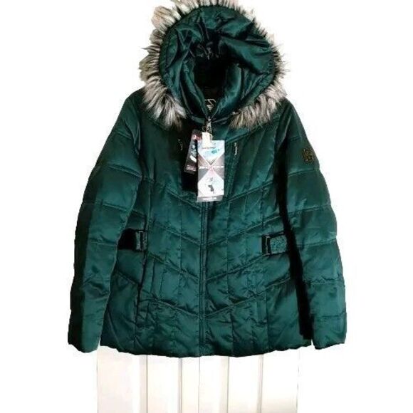 ZeroXposur | Jackets & Coats | Zeroxposur Womens Pine Green Faux Fur ...